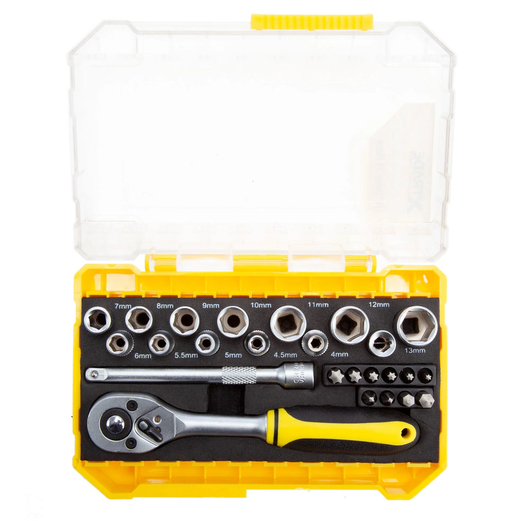 XTrade 1/4" Drive Socket Set 25 Piece & Bill's Tool Store