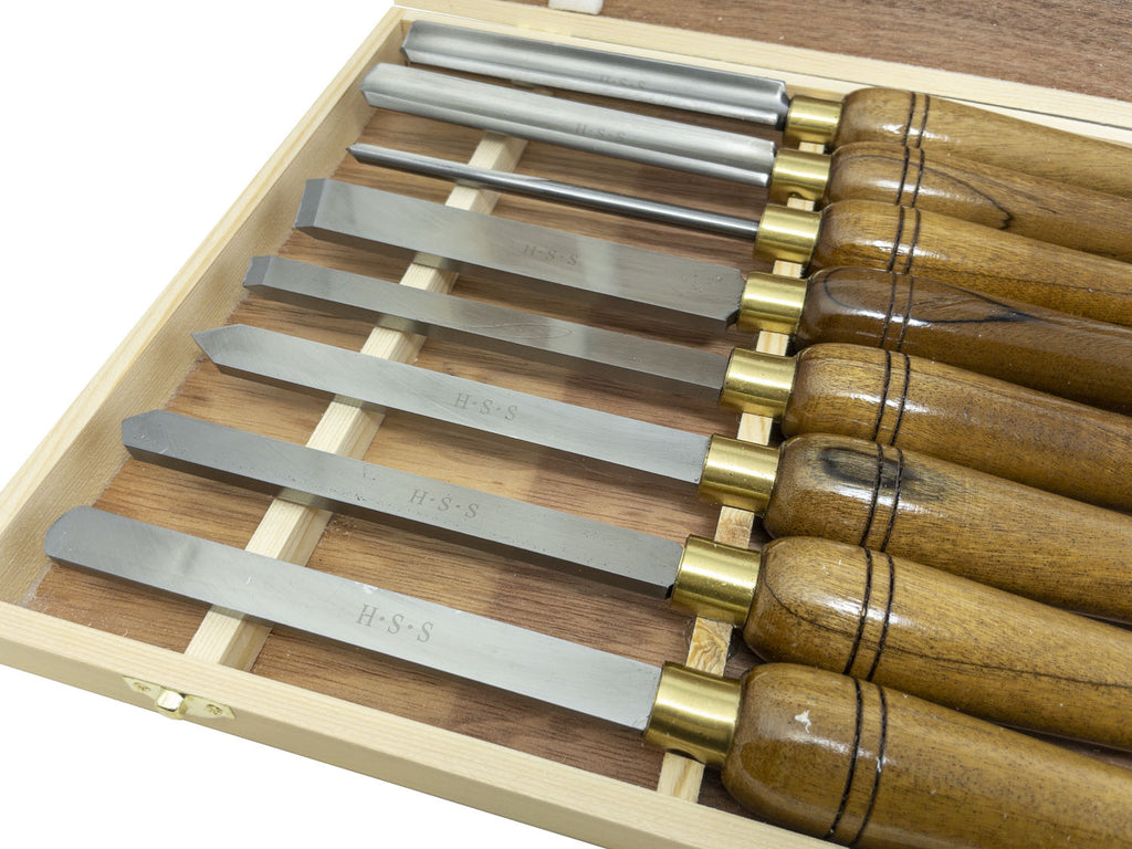 8pc HSS Wood Turning Chisel Set & Bill's Tool Store