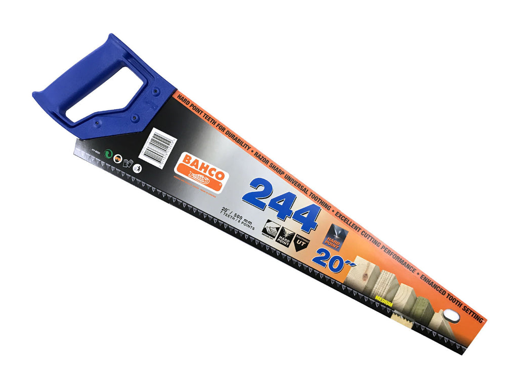Bahco 244 Hardpoint Saw 20" & Bill's Tool Store
